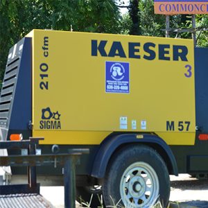 Compressor, Kaeser (210 CFM) – Common Cents Rental